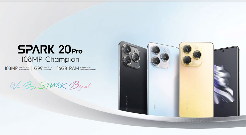 Tecno Spark 20 Pro Rilis, ini Spesifikasinya! | BANGSAONLINE.com ...