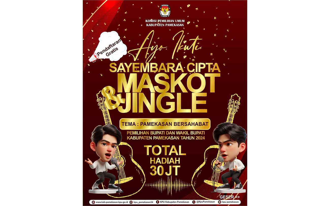 Sayembara Cipta Maskot dan Jingle pada Pemilihan Bupati dan Wakil Bupati Pamekasan Tahun 2024 ...