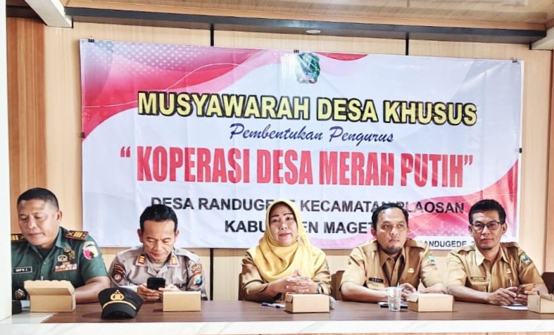 Pemdes Randugede Magetan Gelar Musdessus untuk Pendirian Koperasi Merah ...