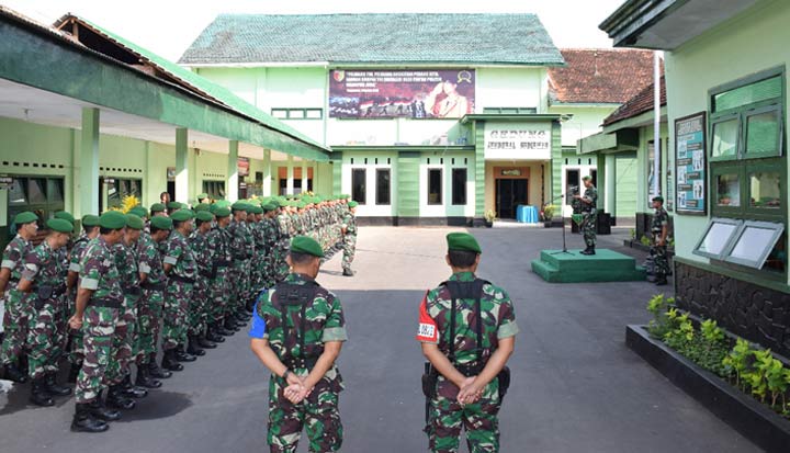 Korem 083/Baladhika Jaya Kembali Gelar Latihan Posko I di Kodim ...