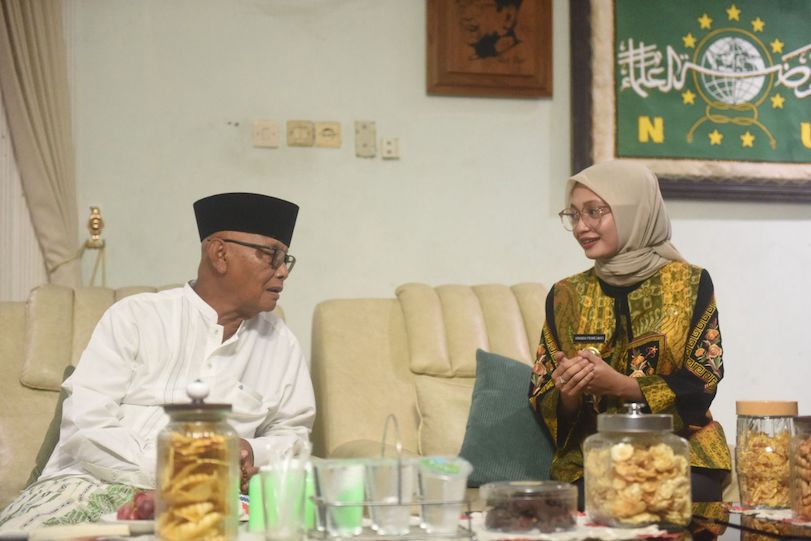 Safari Syawal, Vinanda-Qowim Silaturahmi ke Ulama, Mohon Dukungan dan Doa Bangun Kota Kediri ...