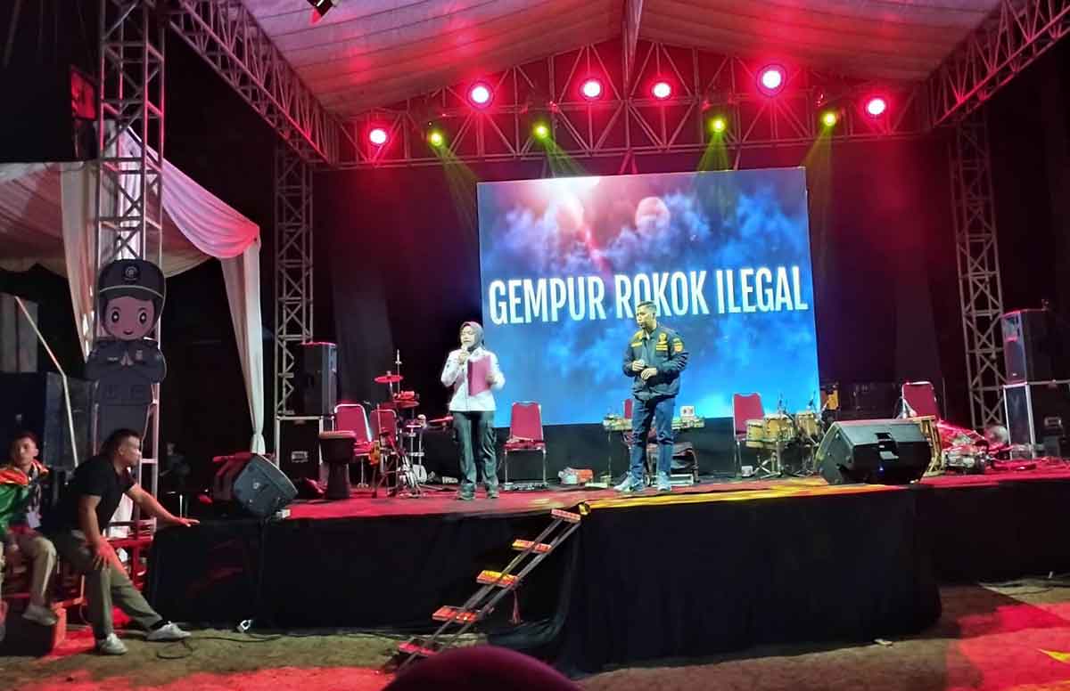 Satpol PP dan Bea Cukai Malang Sosialisasikan Gempur Rokok Ilegal saat Jambore Satlinmas ...