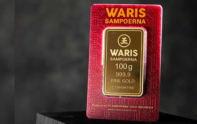 Naik Lagi, Harga Emas Waris Sampoerna 1 Gram Hari Ini Rp1.950.000 ...