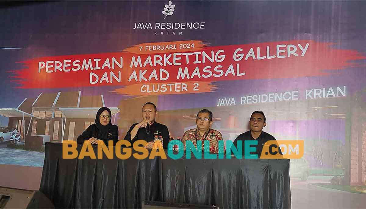 Java Residence Launching Marketing Gallery Sekaligus Akad Massal KPR ...