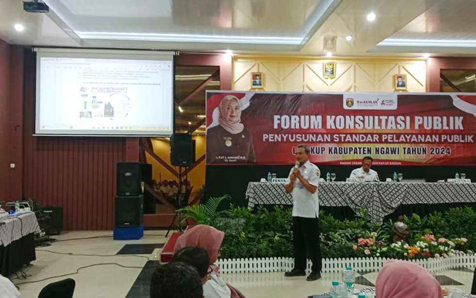 Tampung Masukan Masyarakat, Pemkab Ngawi Gelar Forum Konsultasi Publik Penyusunan SPP ...
