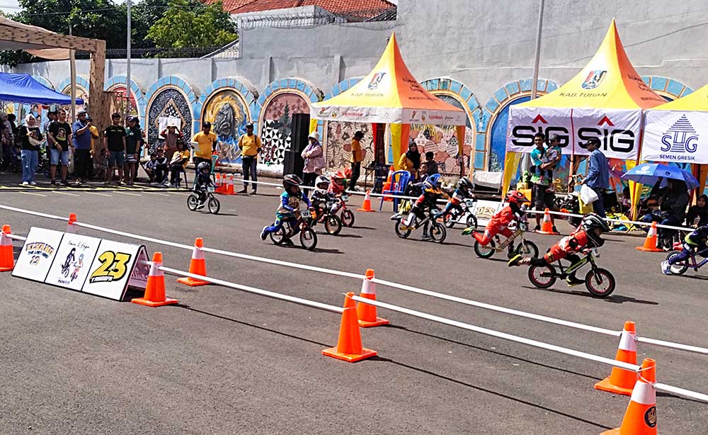 Adu Kecepatan, Ratusan Rider Kids se-Indonesia Tampil di Push Bike ...