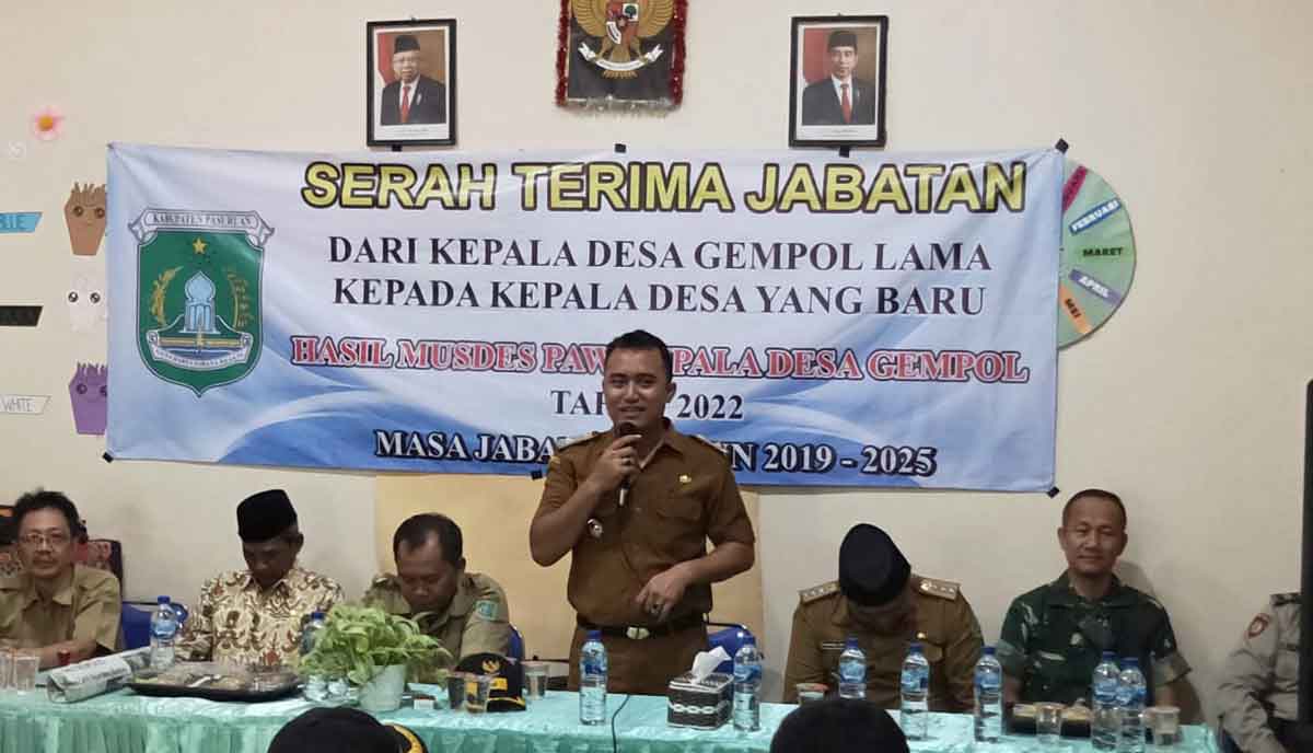 Kepala Desa Gempol Bantah Isu Negatif dan Janjikan Pemerintahan Transparan