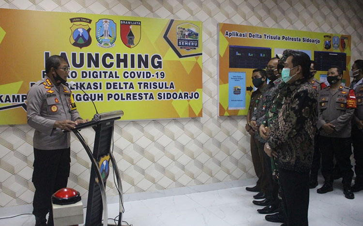 Percepat Penanganan Covid-19, Polresta Sidoarjo Luncurkan Aplikasi ... Percepat Penanganan Covid-19, Polresta Sidoarjo Luncurkan Aplikasi ...